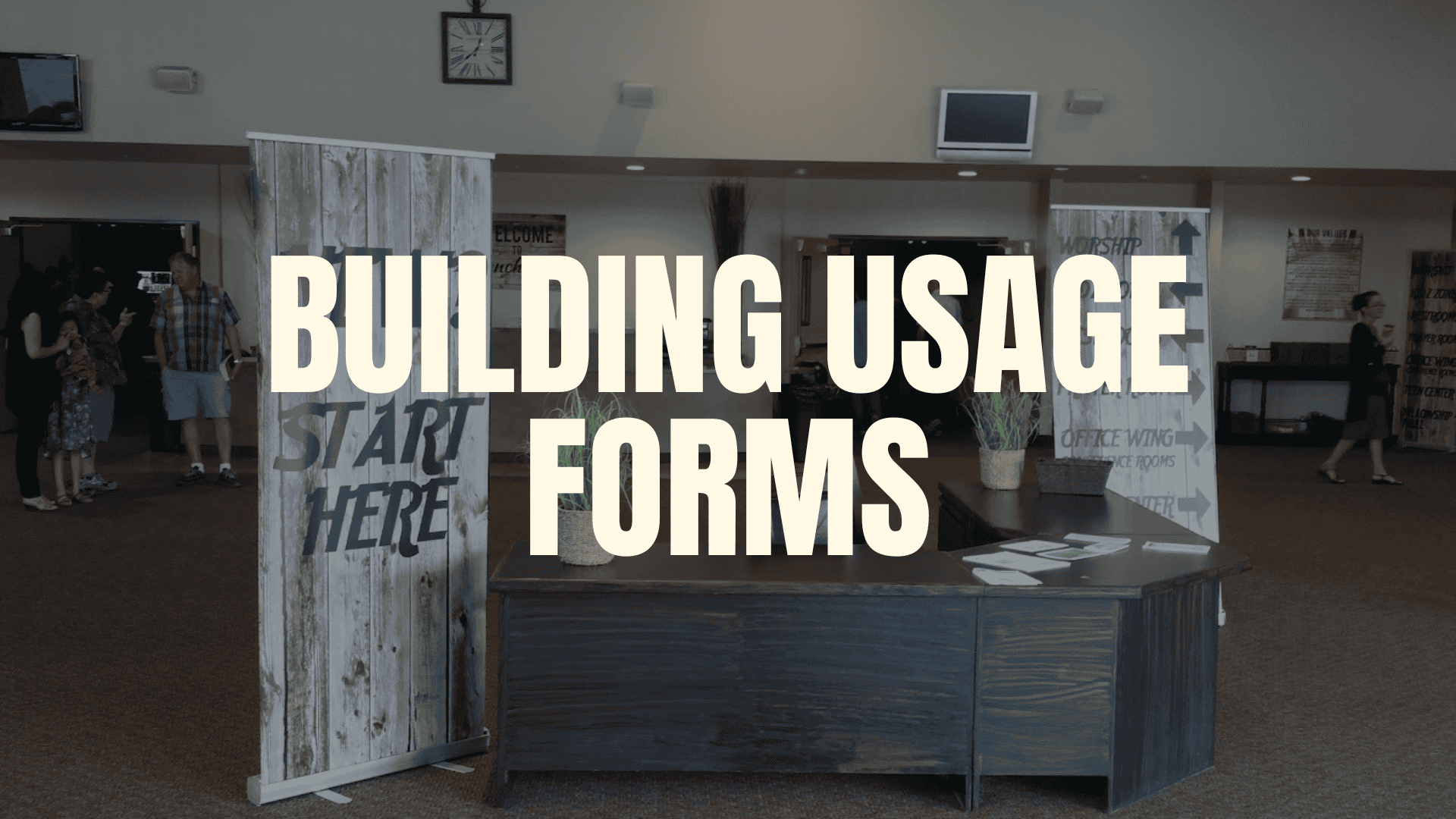 Building Use Form | VanChurch